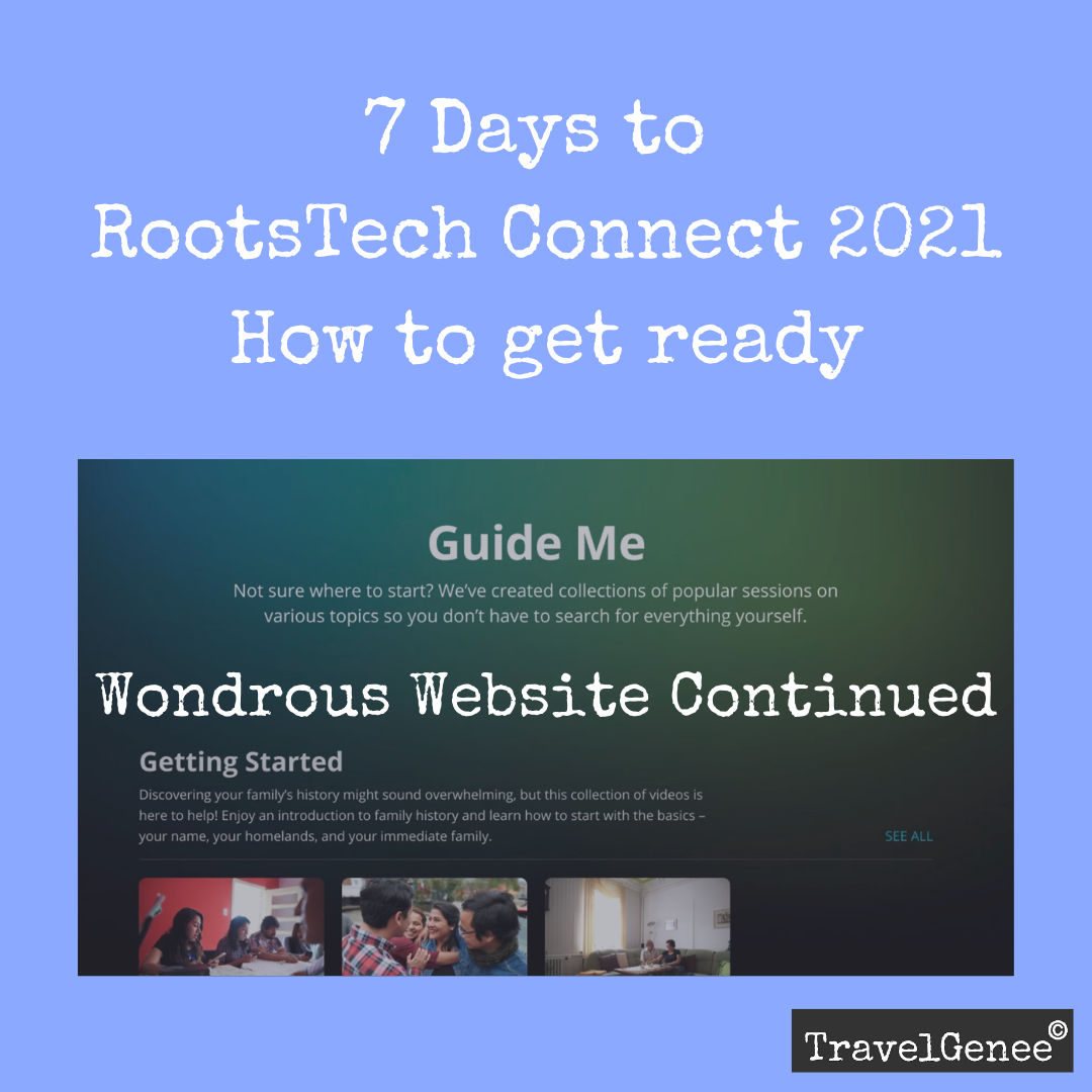 RootsTechConnect Archives - TravelGenee